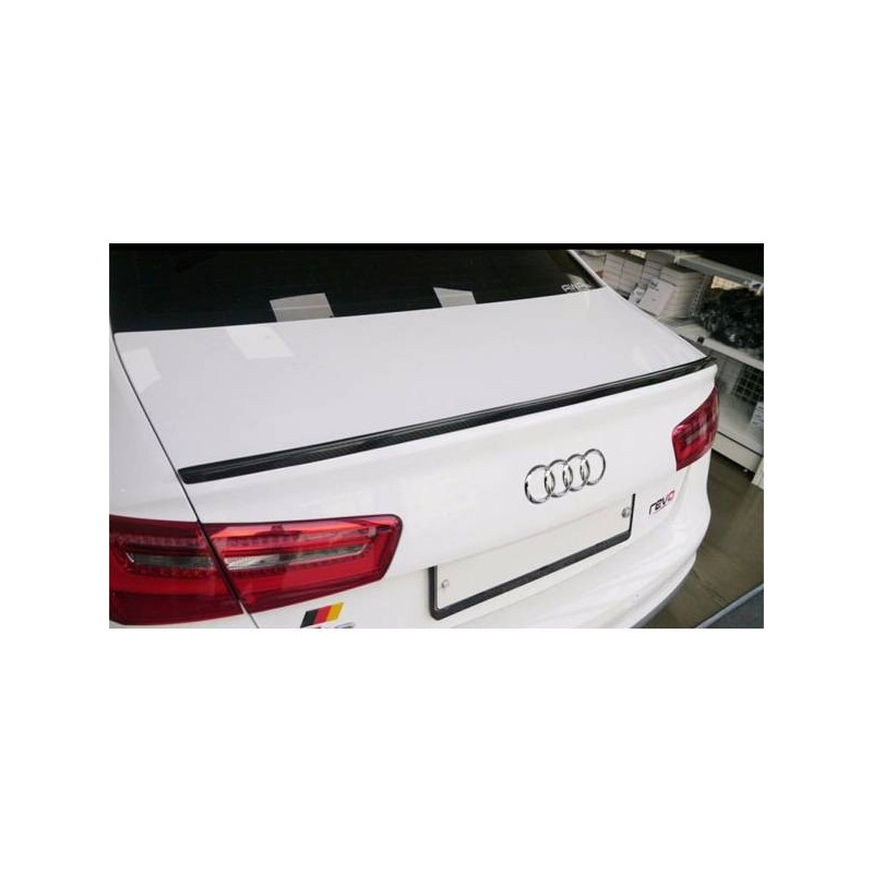 Aileron / Becquet Audi A6 C7 2011-2015 Carbone Tuning